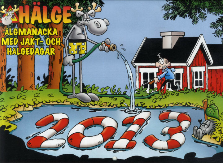 Hälge almanacka 2013 – Bild & Bubbla