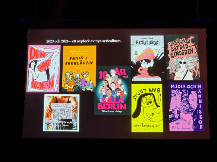 Feministiska serier analyseras av litteraturprofessor – Bild & Bubbla