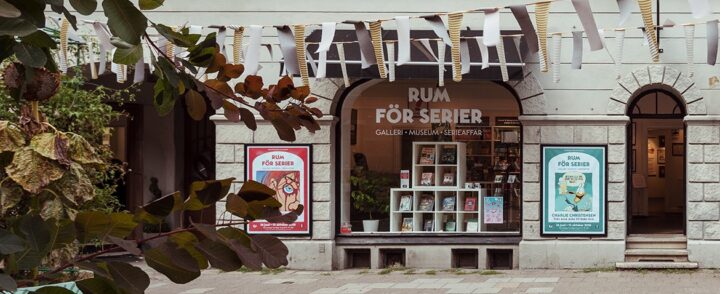 Rum för serier i maj – Bild & Bubbla